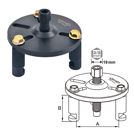 Universal Camshaft Sprocket Puller - TOPTUL The Mark of Professional Tools