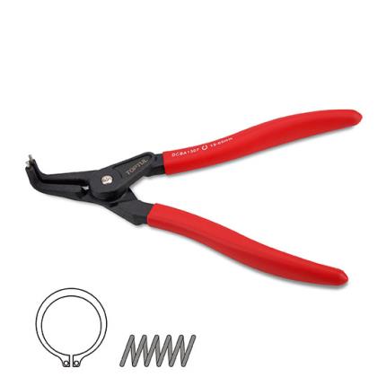 External snap ring pliers store