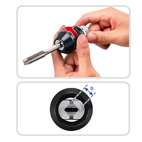 Adjustable Tap Socket - TOPTUL The Mark of Professional Tools